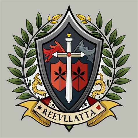 A Shield With A Sword And A Crest That Says Retiro Premium Ai