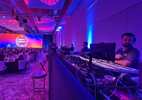 Event Audio Visual Technical Crew On Site Specialists
