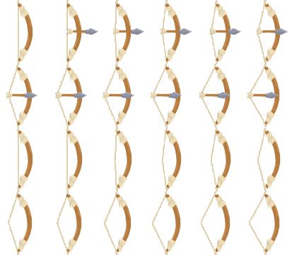 Bow And Arrow Spritesheet OpenGameArt Org