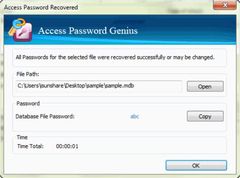 2 ways to remove forgotten password from access database