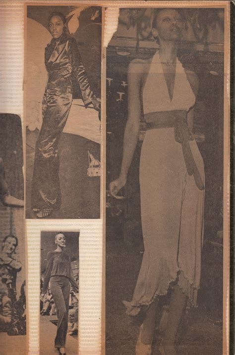 Me On The Runway With Stephen Burrows For Wwd And The New York Post I