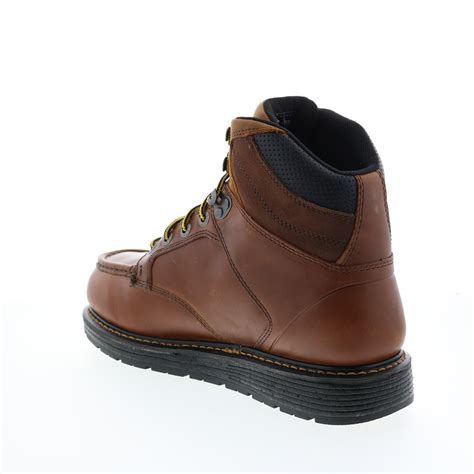 Wolverine Hellcat Wedge 6 Moc Toe Ultraspring 6 Mens Brown Work Boot