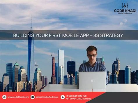 Building Your First Mobile App 3 S Strategy Pptx