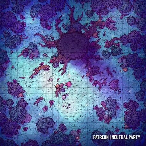 Great Tree Clearing Battlemaps Dnd World Map Fantasy Map Dungeon Maps