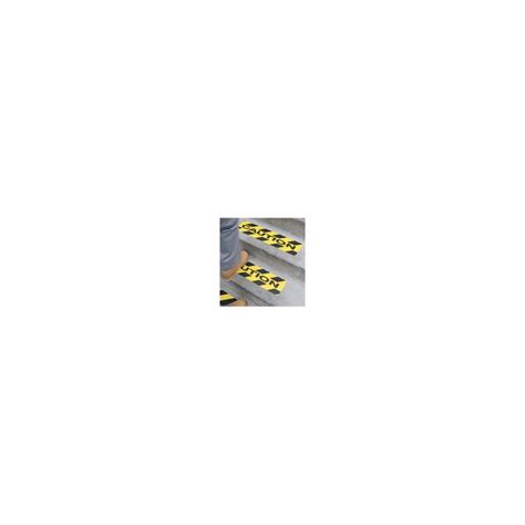 Self Adhesive Caution Anti Slip Stair Tread 150MM X 610MM