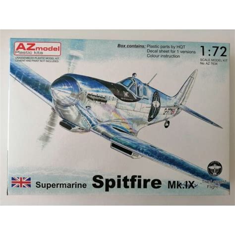 COD AZM7634 SPITFIRE MK IX ESC 1 72 Surmaquetas