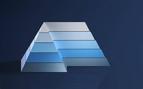 Pyramid Graphics And Data Analysis3d Rendering Layout Chart Analysis