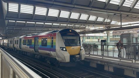 Class 700155 At London Blackfriars 060222 Rtrains