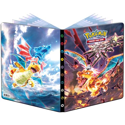 Ultra Pro Pokemon Portfolio 9 Tasche 14 Pagine Scarlatto E Violetto