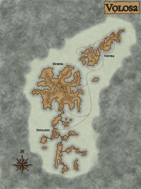Volosa A Volcanic Archipelago Constraining Complexity