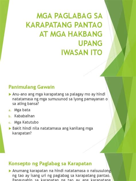 Mga Paglabag Sa Karapatang Pantao Sa Paaralan Nehru Memorial