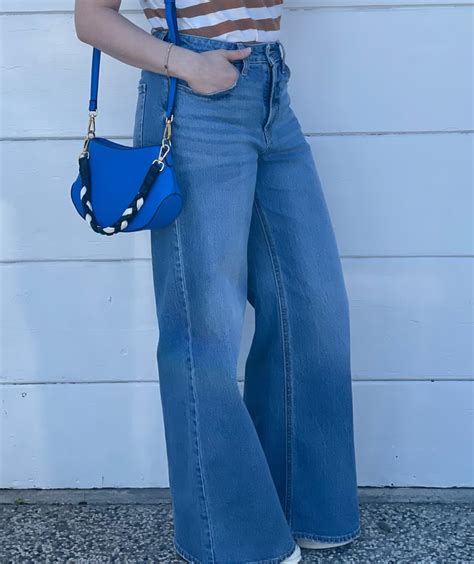Old Navy Extra High Waisted A Line Wide Leg Jeans Review Ps Fashion