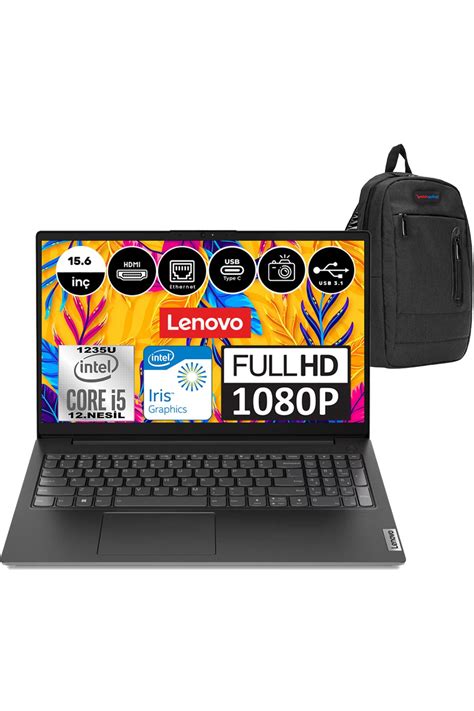 Lenovo V15 G3 Iap I5 1235u 24gb 512gb Ssd 156 Freedos Fhd Dizüstü
