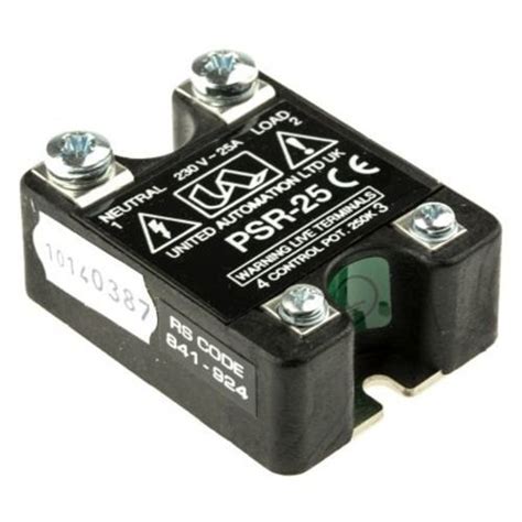 United Automation Psr 25 Thyristor Power Controller Panel Mount Price