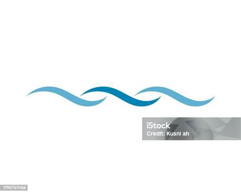 水波符號和圖示徽標範本向量圖形及更多勇氣圖片 勇氣 圓形 奢侈 Istock