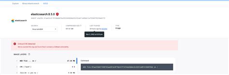 False Positive For Log4j In Libraryelasticsearch850 · Issue 2281
