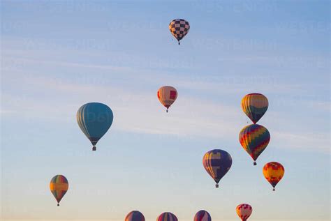 Real Hot Air Balloons In The Sky