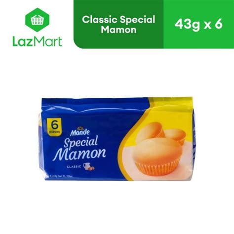 Monde Special Mamon Classic 43g X 6 Lazada Ph