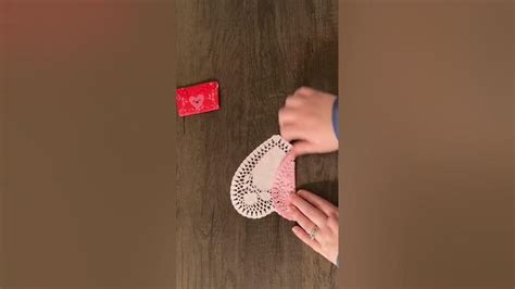 Making Envelopes Out Of Dollar Tree Paper Heart Doilies Fun And Easy