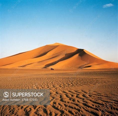 Sand Dunes Erg Admer Djanet District Sahara Desert Algeria Superstock