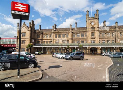 Shrewsbury Railway Station Built 1848 And A Grade 2 Listed Building