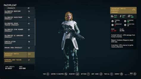 Los 6 Mejores Trajes Espaciales En Starfield Guías