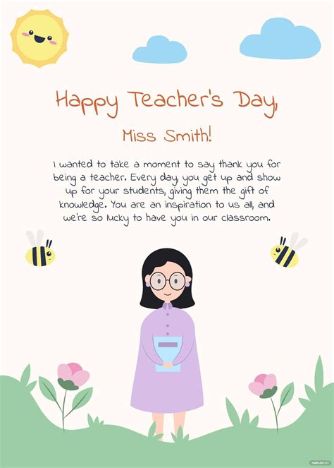 Teacher S Day Card Greeting Artofit