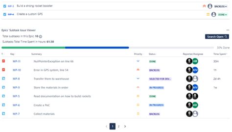 Epic Subtask Issue Viewer Atlassian Marketplace