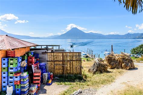 화산 호수 Atitlan 구 아 테 말라 전체 보기 0명에 대한 스톡 사진 및 기타 이미지 0명 경관 계류 Istock