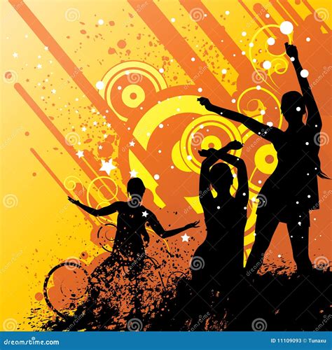 Retro Party Vector Stock Vector Illustration Of Retro 11109093