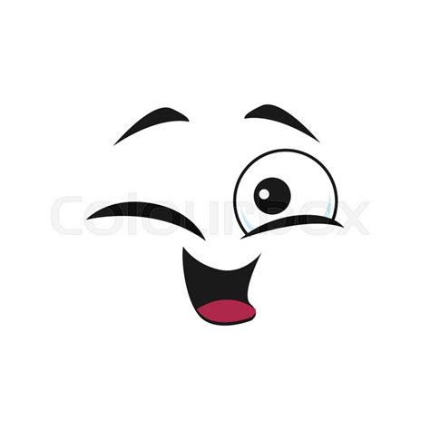 Wink Smiley Face Symbol