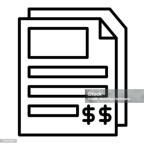發票圖示 向量插圖 財務大綱向量圖形及更多付錢圖片 付錢 信 文件 信用卡 Istock