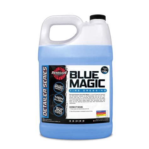 Blue Magic Tire Dressing Shine Protect Big Rig Chrome Shop