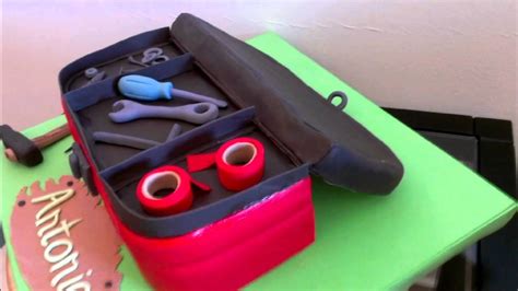 D Kika Tartas TARTA CAJA DE HERRAMIENTAS YouTube