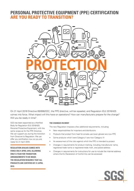 Ppe Certification Are You Ready To Transition Pdf