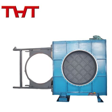 Supply Goggle Valve Open Type Blind Valve For Blast Furnace Gas