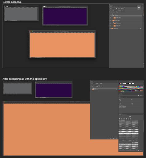 Collapse Layer Shortcut Jumps To Full Screen Now Adobe Product