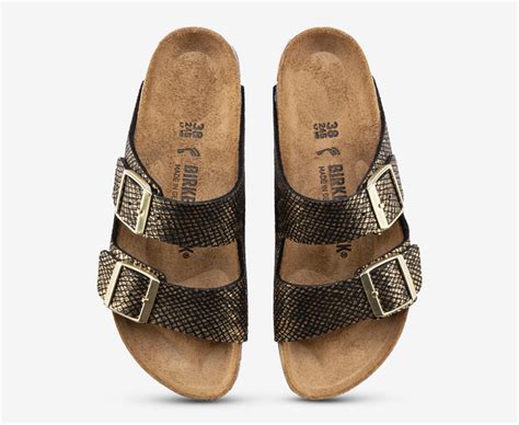 Birkenstock Buy Birkenstock Arizona Mf Shiny Python Black Vegnonveg