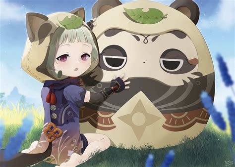 Sayu Genshin Impact Drawn By Kinaco Danbooru