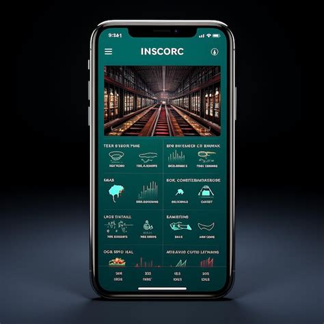 Premium Ai Image Mobile App Layout Design Of Financial News Podcast Aggregator Engaging And