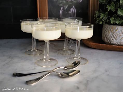 Homemade Panna Cotta Recipe Gathered In The Kitchen