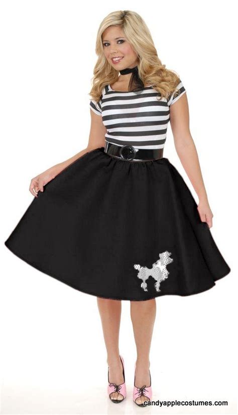 Adult 50s Felt Poodle Skirt More Colors Poodle Dress Poodle Skirt