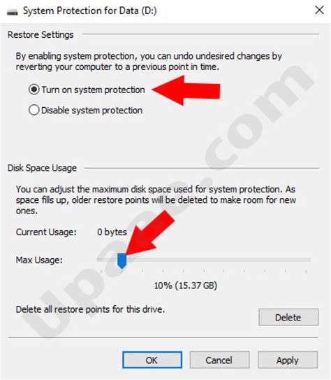 How To Create A System Restore Point In Windows UPaae