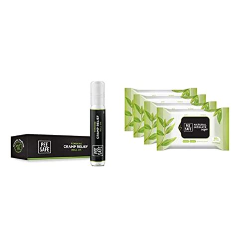 Pee Safe Feminine Cramp Relief Roll On With Ayurveda Extracts 10 Ml
