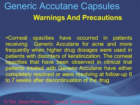 Generic Accutane For Treatment Of Moderate To Severe Acne