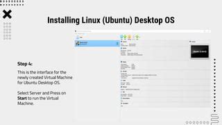 Install Linux OS In Virtual Box Pptx
