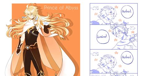 Genshin Adult Aether Prince Of Abyss Kuneroのイラスト Pixiv