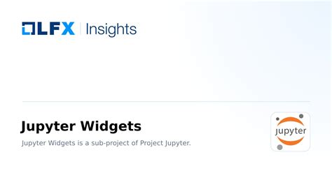 Jupyter Widgets Insights