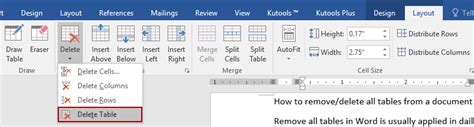 Vba удаление таблицы Word Word и Excel помощь в работе с программами
