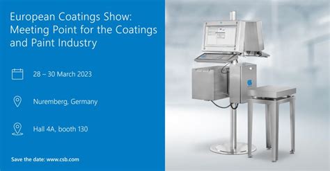 Csb System On Linkedin Erp Mes Ecs23 Coatingsindustry Erp